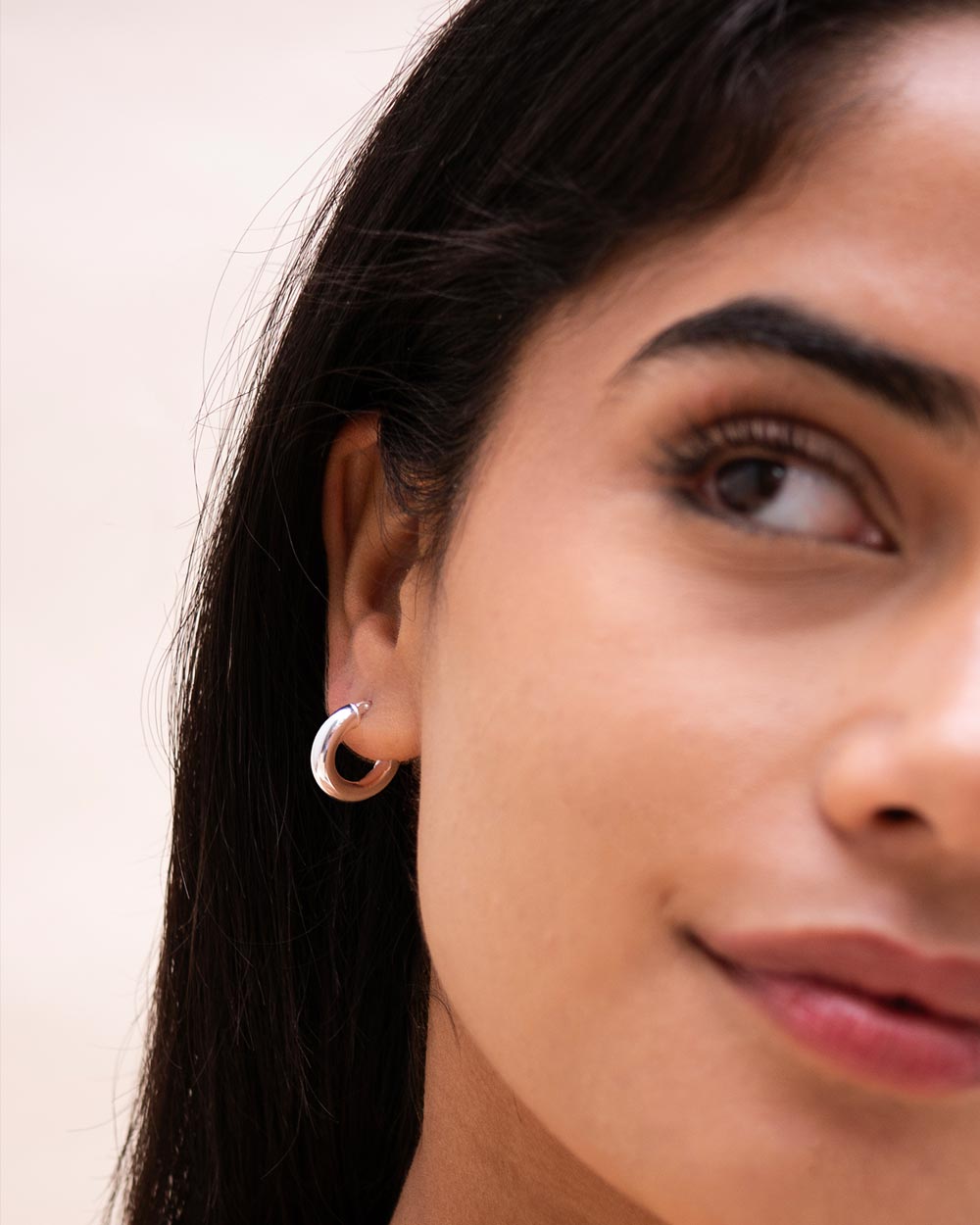 The Chunky Hoops Silver | Catch Rhys | Sterling Silver