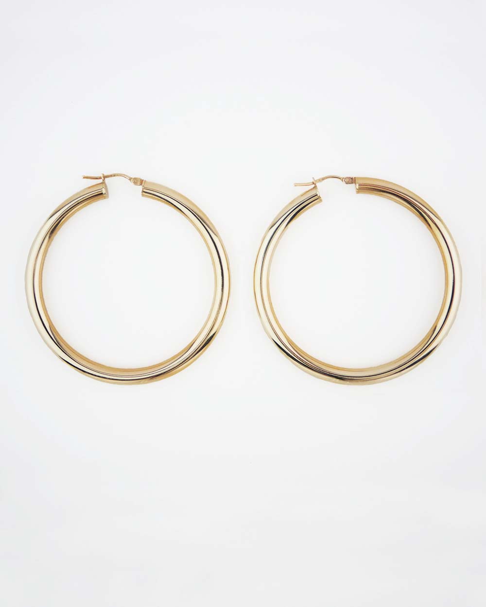 The Chunky Hoops Gold | Catch Rhys | 9ct Gold