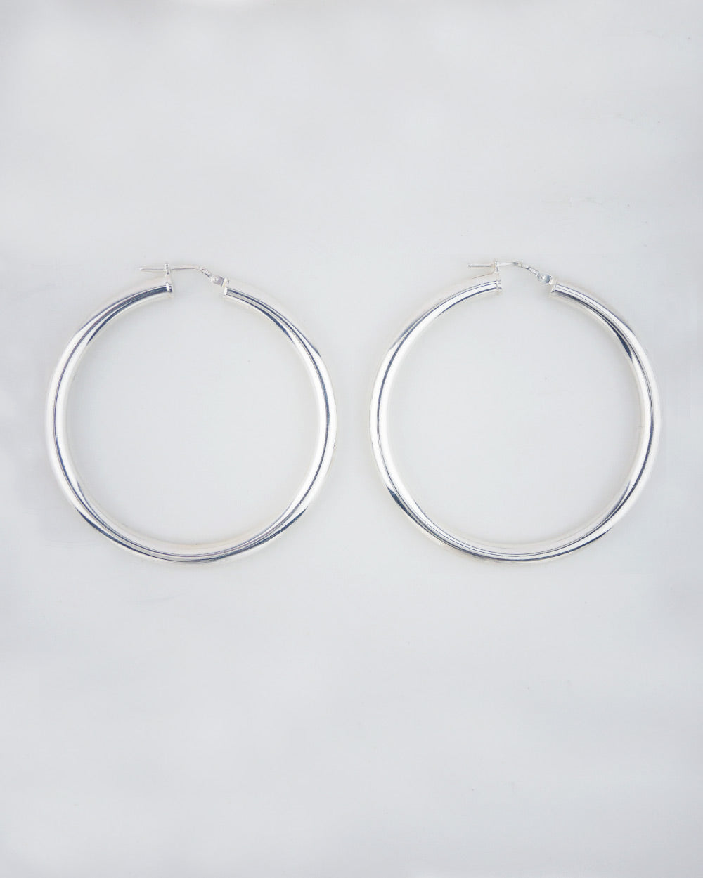 The Chunky Hoops Silver | Catch Rhys | Sterling Silver