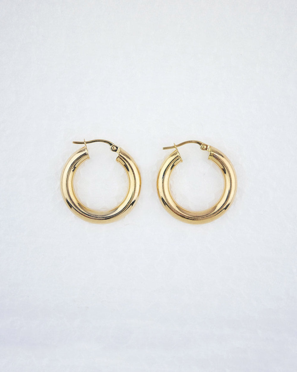 The Chunky Hoops Gold | Catch Rhys | 9ct Gold