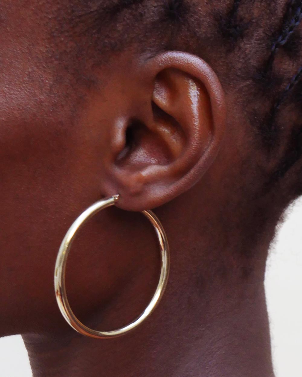 The Chunky Hoops Gold | Catch Rhys | 9ct Gold
