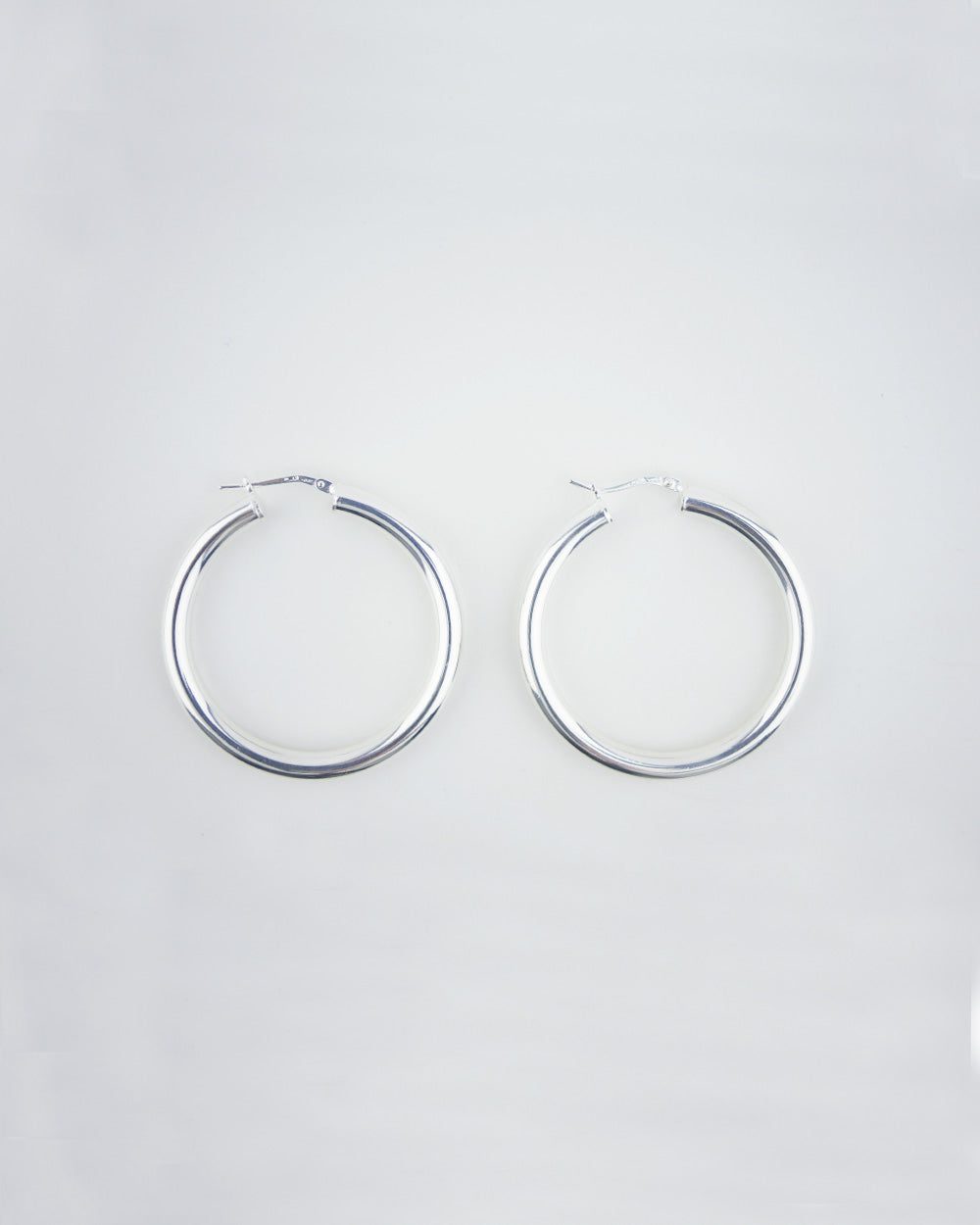 The Chunky Hoops Silver | Catch Rhys | Sterling Silver
